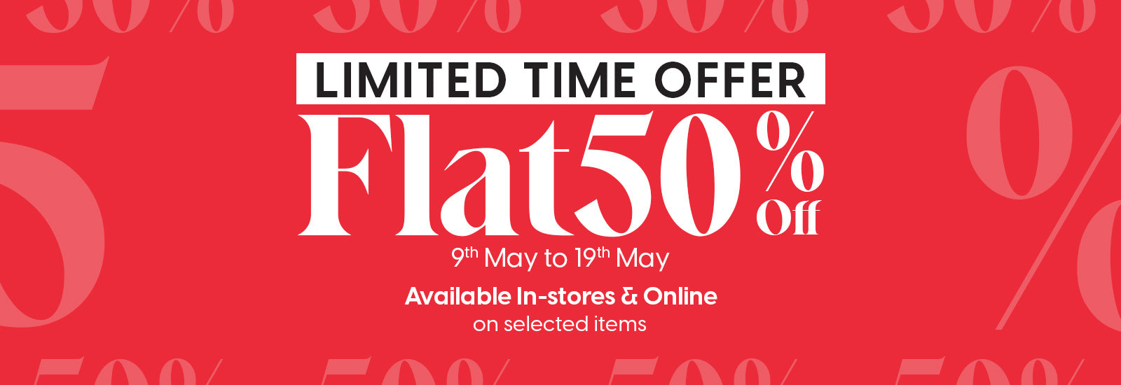 Summer Refresh Sale 50%